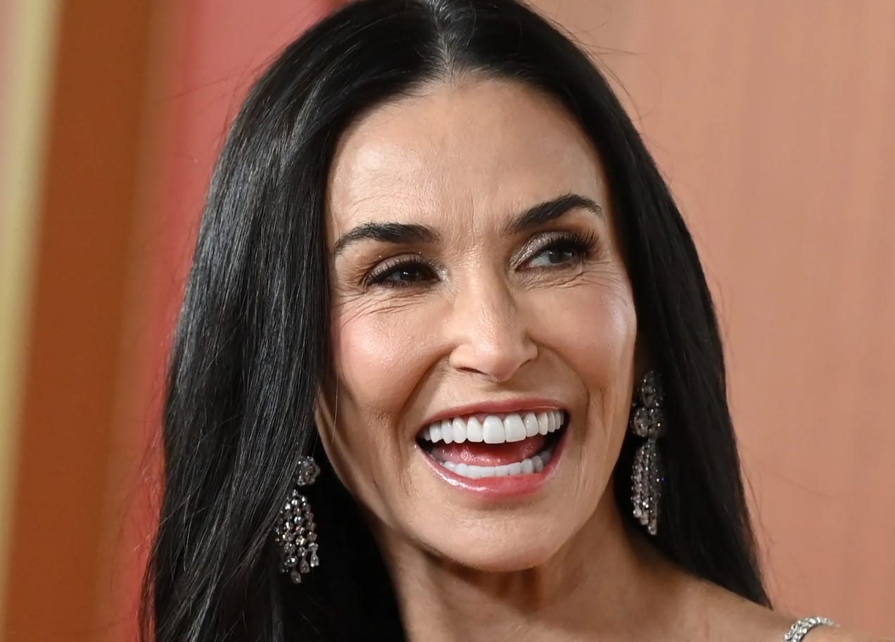 Demi Moore New Teeth Now: Before and After Implants in 2025!