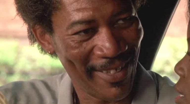 😁 Morgan Freeman's magische glimlach met nieuwe tanden