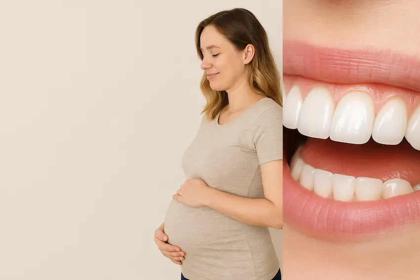 🤰 Is It Safe to Whiten Your Teeth During Pregnancy? | LEMA