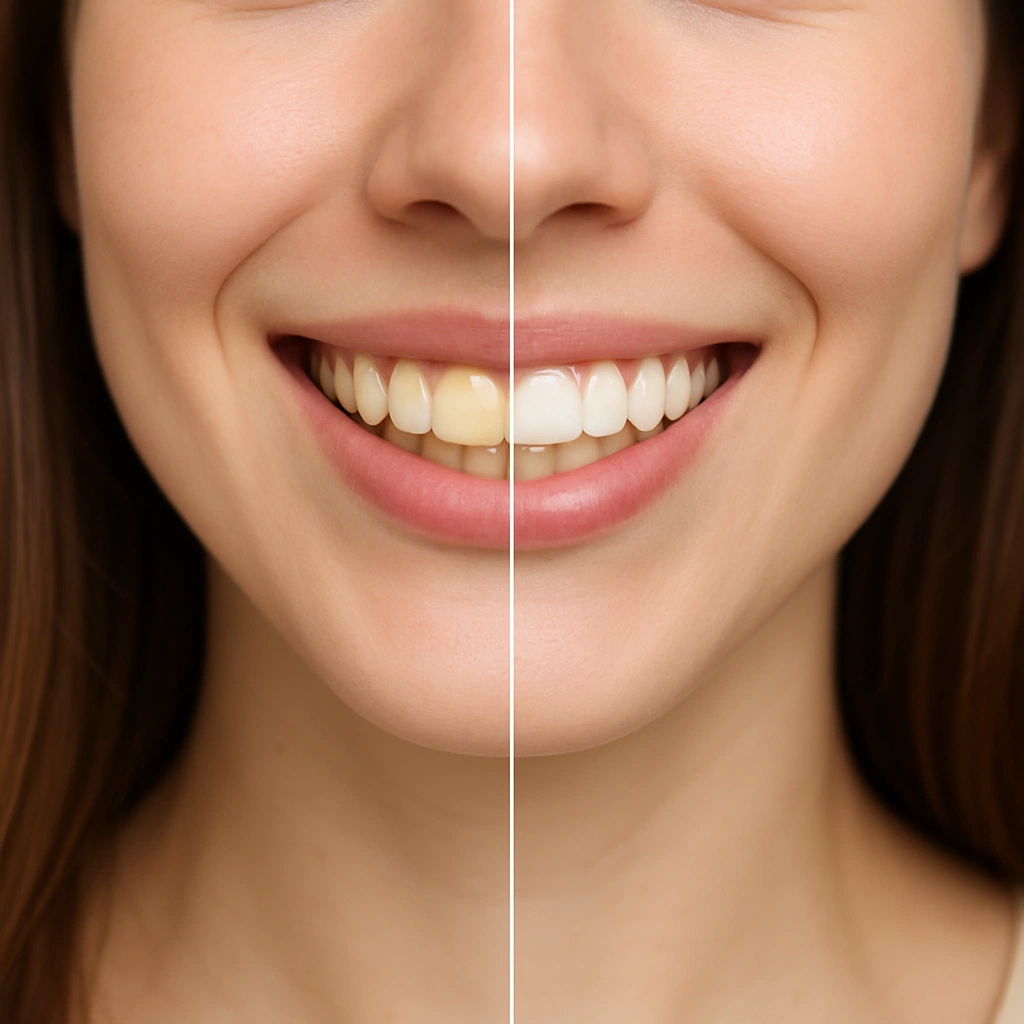 Hvordan man kan reducere gulheden i mine tænder
