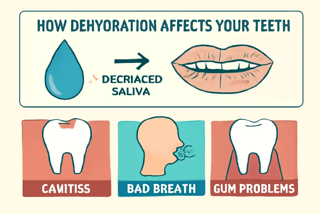 Can Dehydration Harm Your Teeth? | LEMA