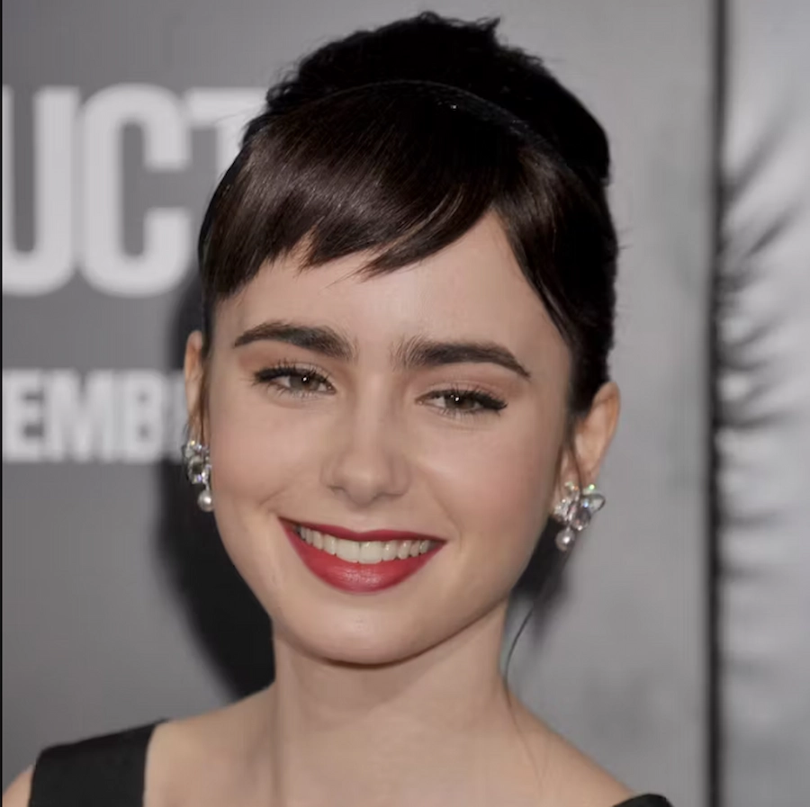 Lily Collins tenner (gammelt/nytt): Før og etter