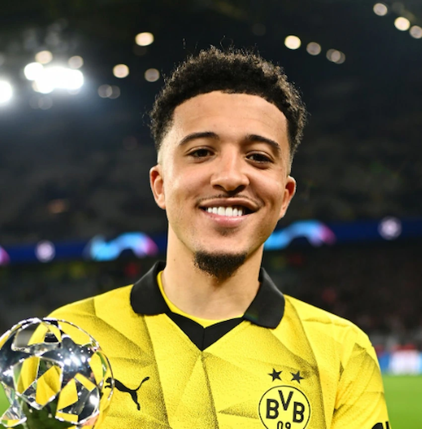 Transformarea dinților lui Jadon Sancho