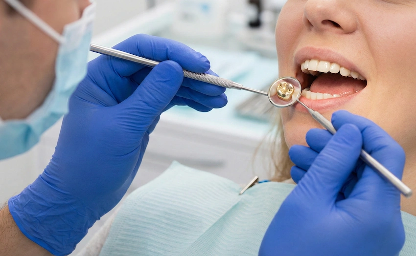 How to Handle Worn or Discolored Gold Crowns? | LEMA